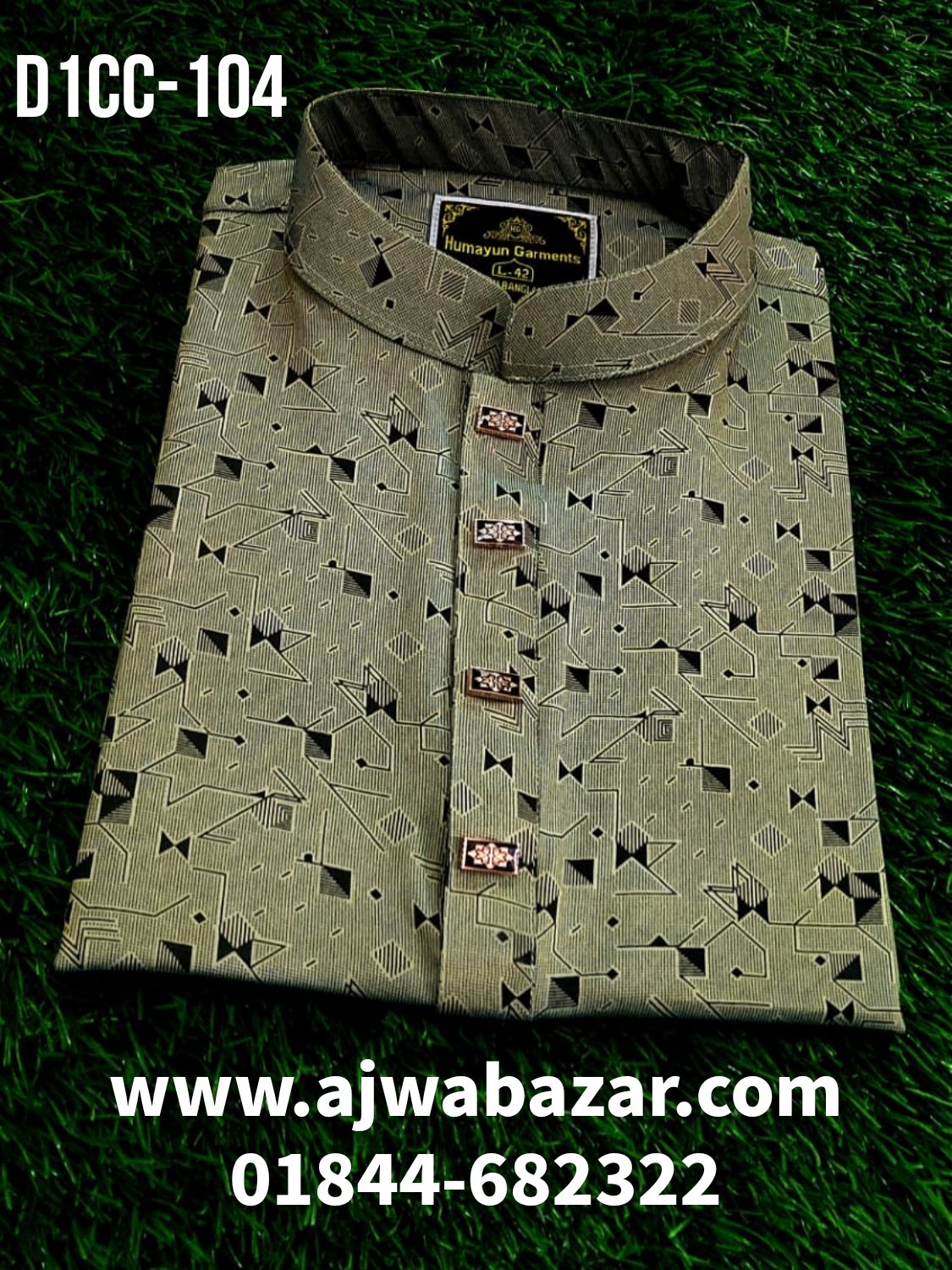 Eid Special Digital Print Panjabi D1CC 104 – Ajwabazar